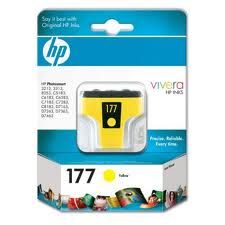Картридж для струйного принтера HP 177 (C8773HE) желтый, оригинал