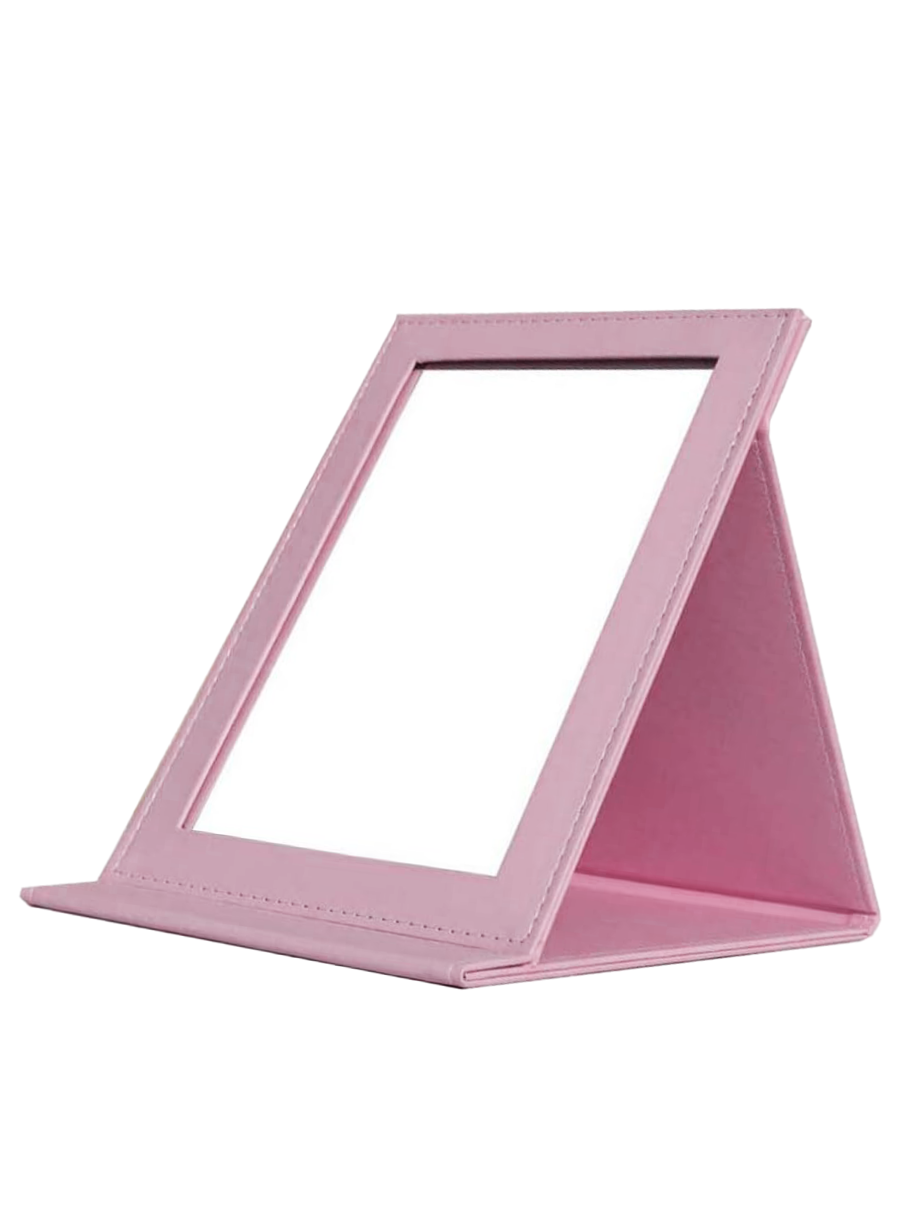 Зеркало складное, светло-розовое, 11х17х1 см, VenusShape VS-MIR-16
