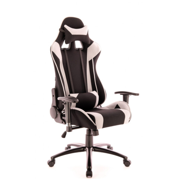 Геймерское кресло Everprof Lotus S4 черно-серый, черный