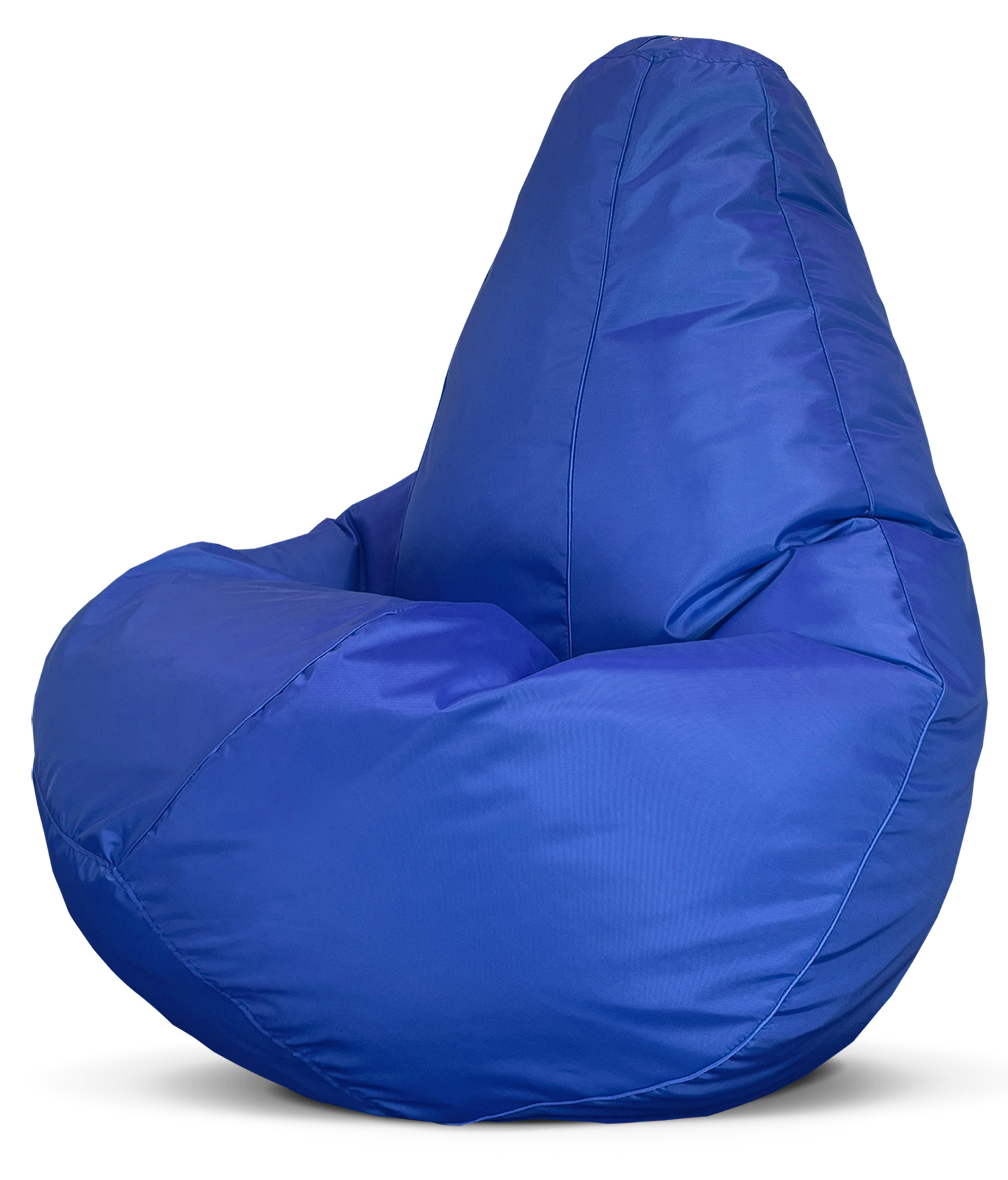 Кресло-мешок PUFLOVE Груша XL, синий оксфорд
