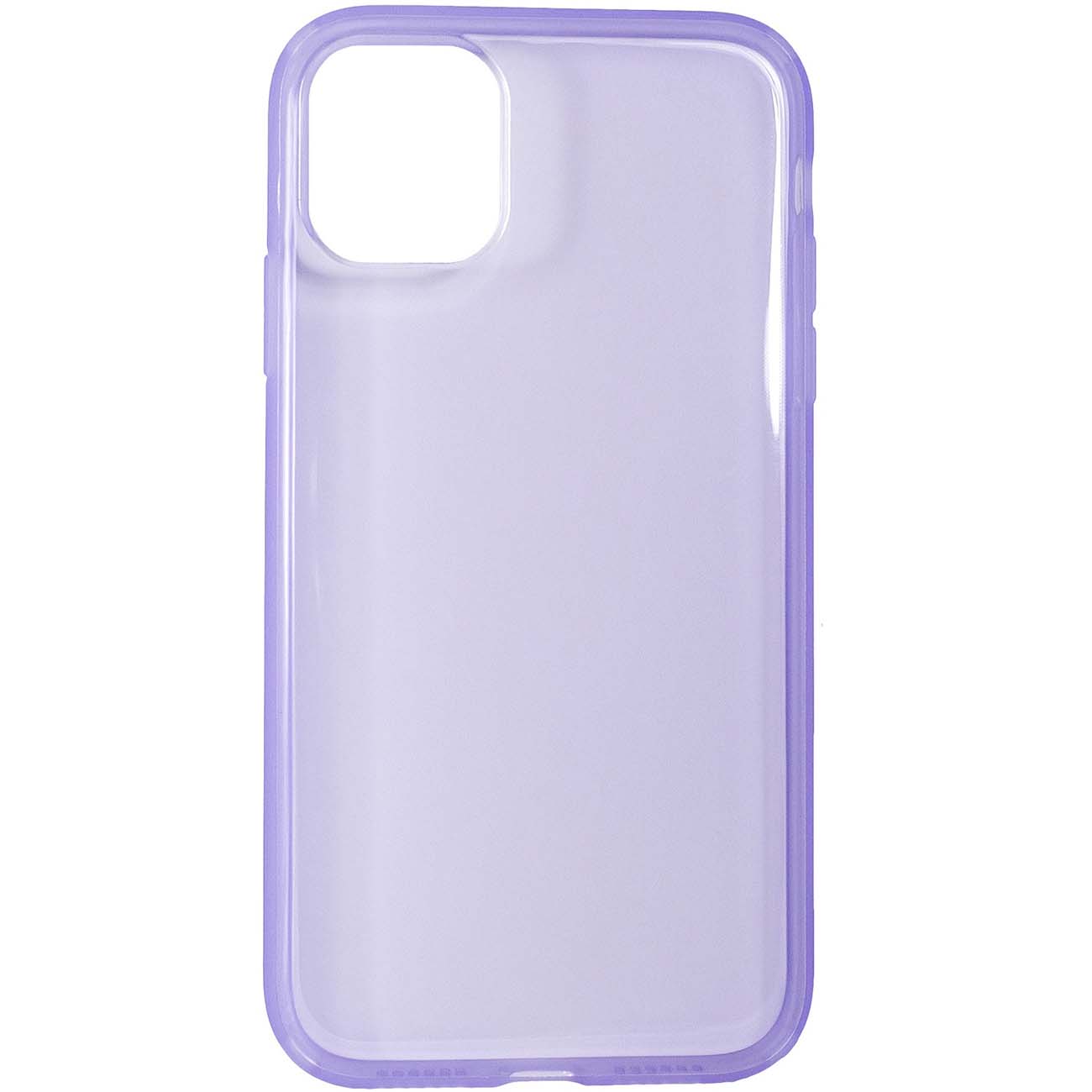 Чехол LuxCase iPhone 11, Lilac №3, 2 мм (61003)