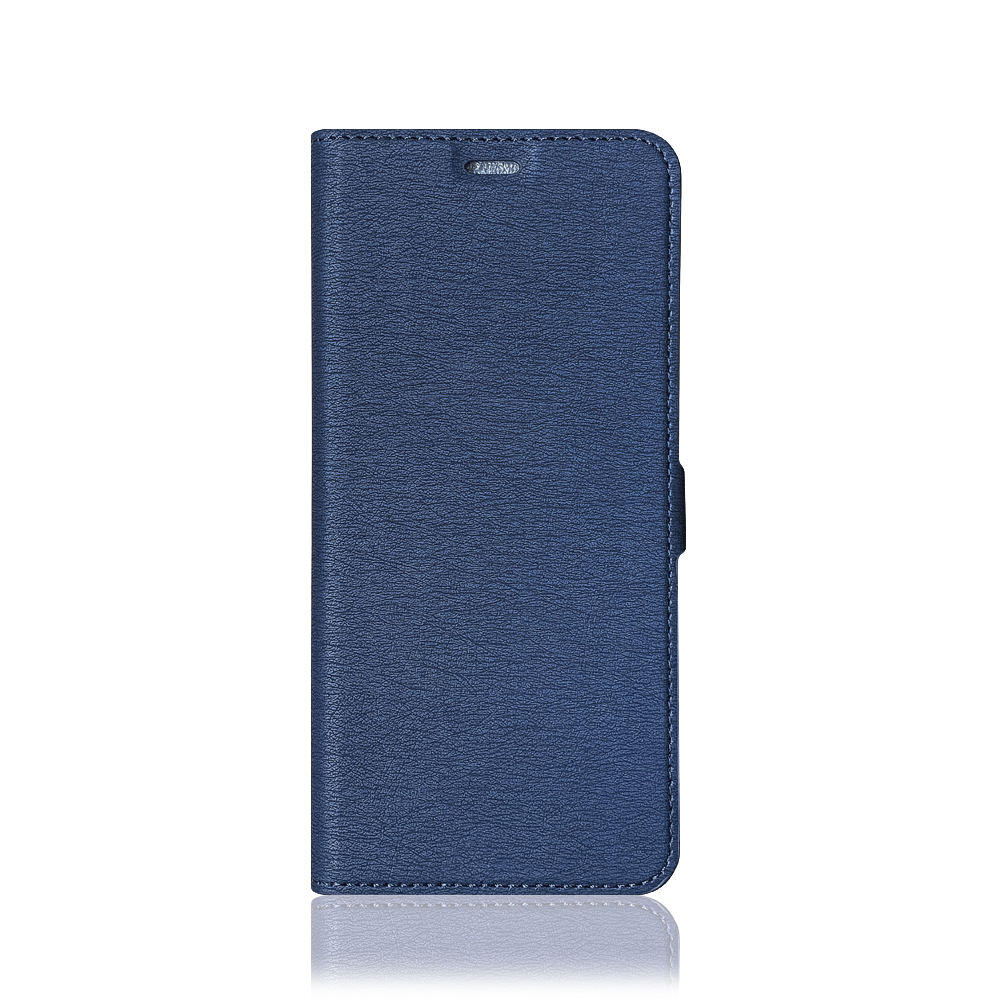 Чехол DF для Xiaomi Redmi Note 10T, синий с флипом