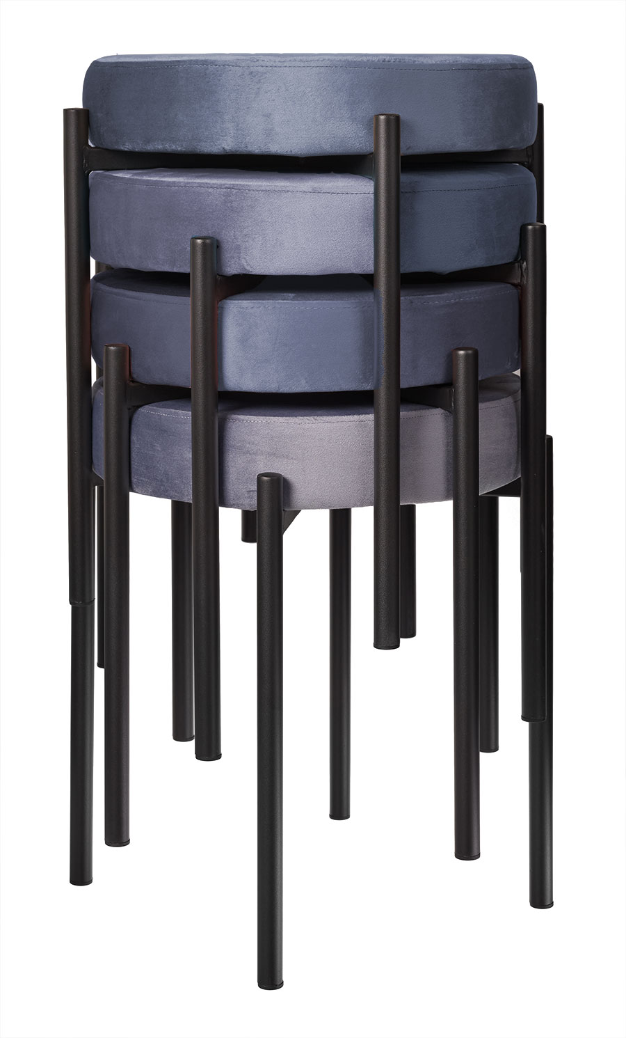 Комплект стульев-табуретов Bradex Home Bug серый /FR 0551K