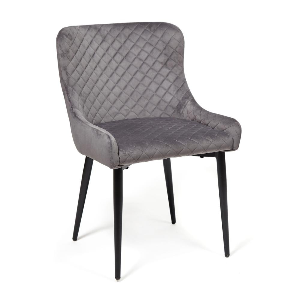 Комплект стульев 2 шт. TetChair ELI, серый/черный