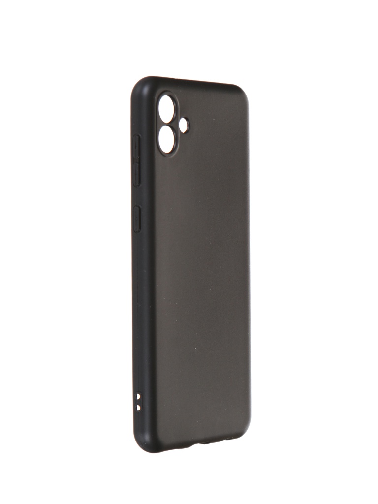 Чехол DF для Samsung Galaxy A04 Silicone Black sCase-151