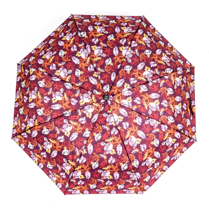 Зонт складной женский полуавтоматический Zemsa 102124 ZM фиолетовый