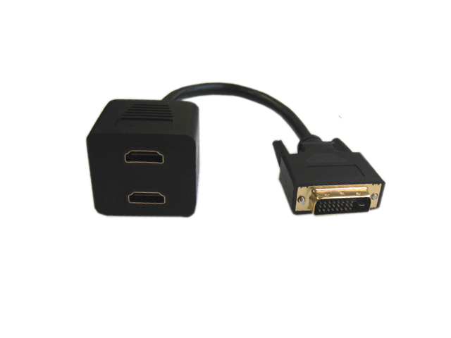 Адаптер Espada HDMI-DVI , M-F 0,25м Black EDVIM2XHDMIF25