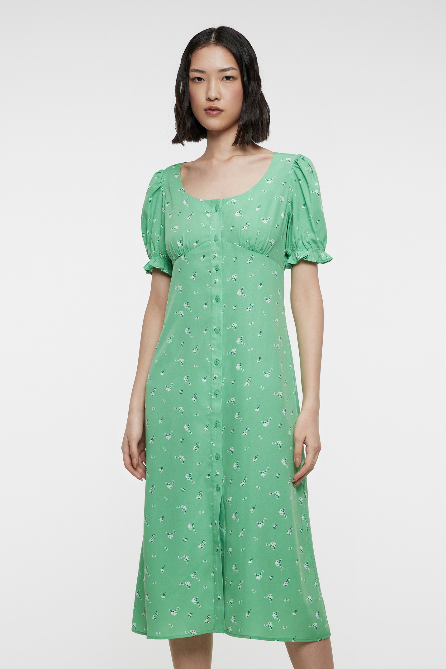 Платье женское Befree 2321757540 зеленое XS
