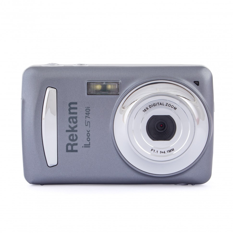 Фотоаппарат цифровой компактный Rekam iLook S740i Dark/Gray