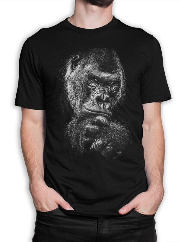 Футболка мужская Dream Shirts Кинг Конг 5000769-2 черная 2XL