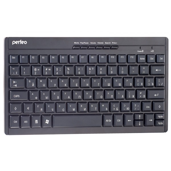 Беспроводная клавиатура Perfeo COMPACT Black (PF_4434)