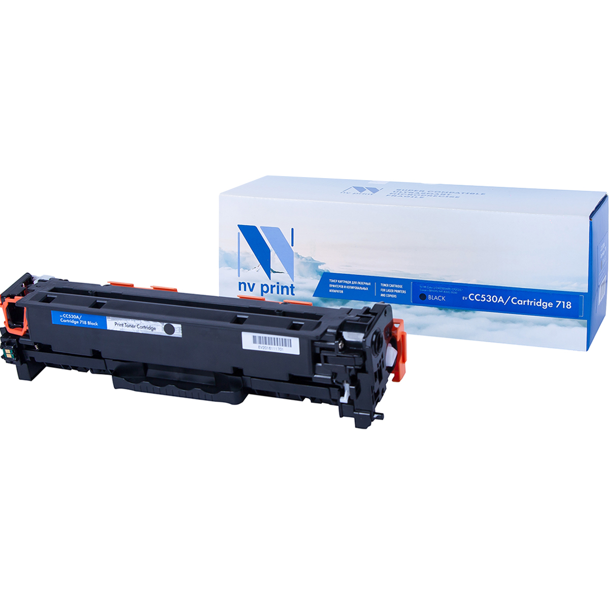 Картридж для лазерного принтера NV Print CC530A черный
