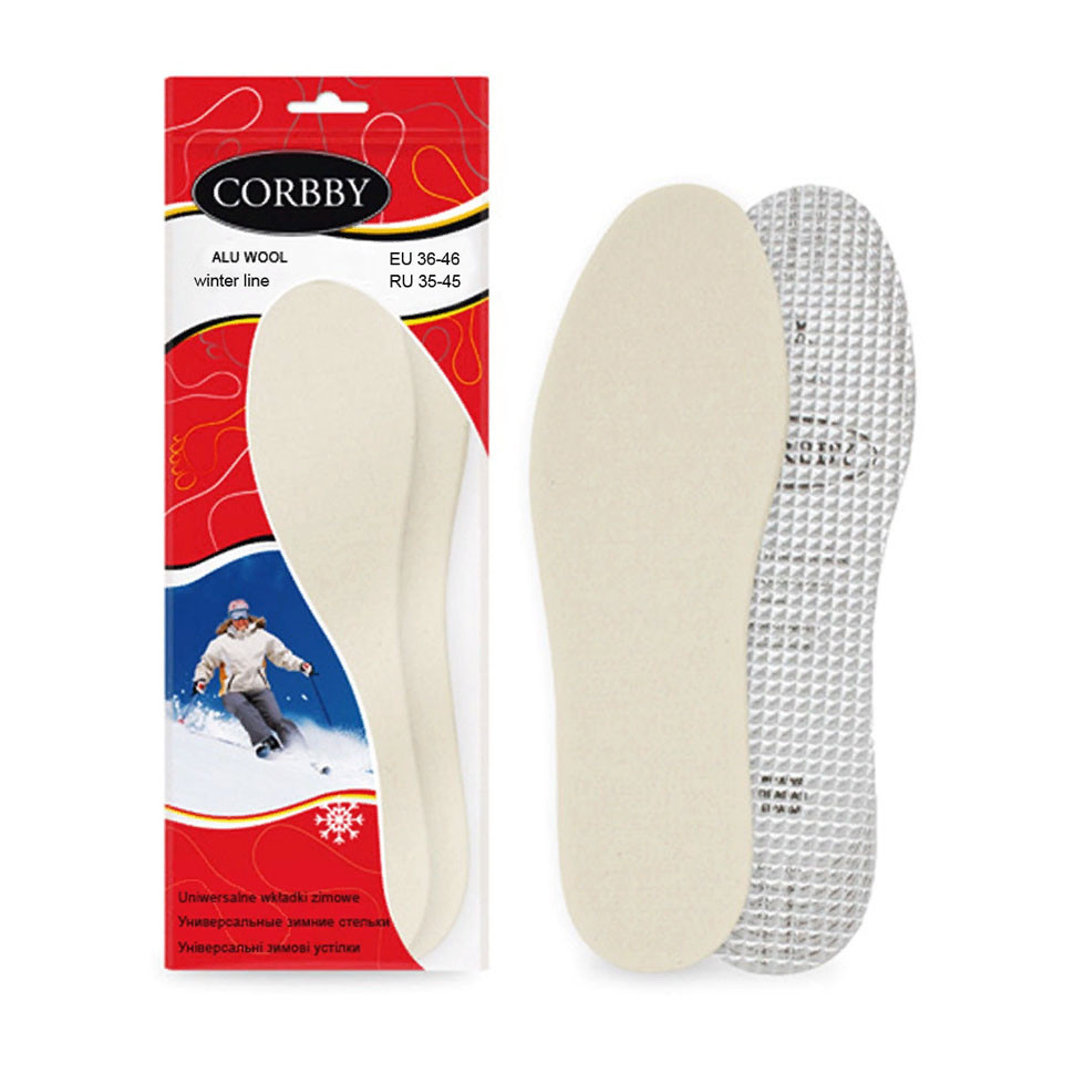 Стельки для обуви Corbby corb6553c one size