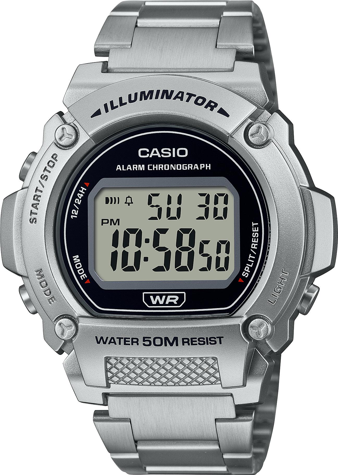 Наручные часы мужские Casio W-219HD-1A