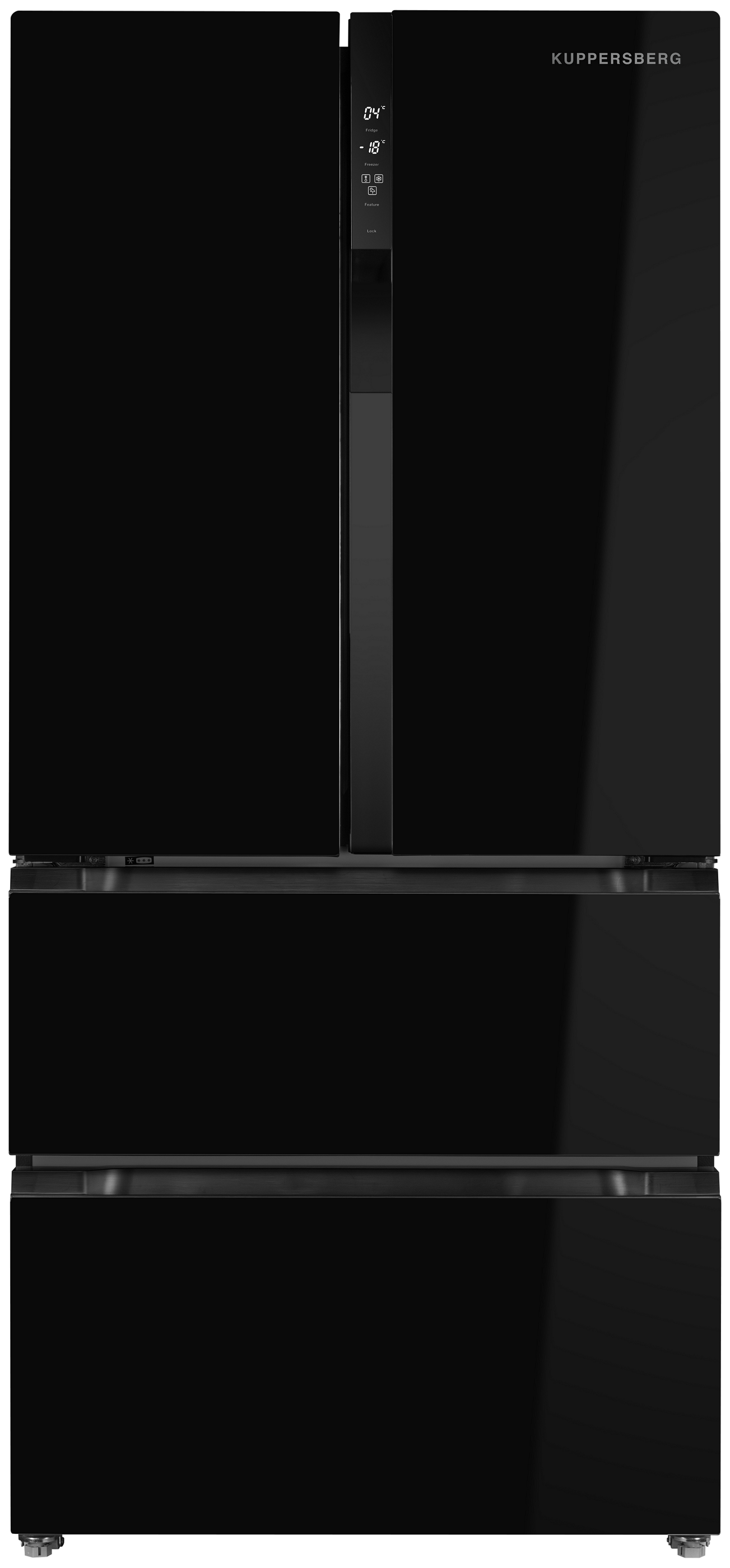 Холодильник KUPPERSBERG RFFI 184 BG черный