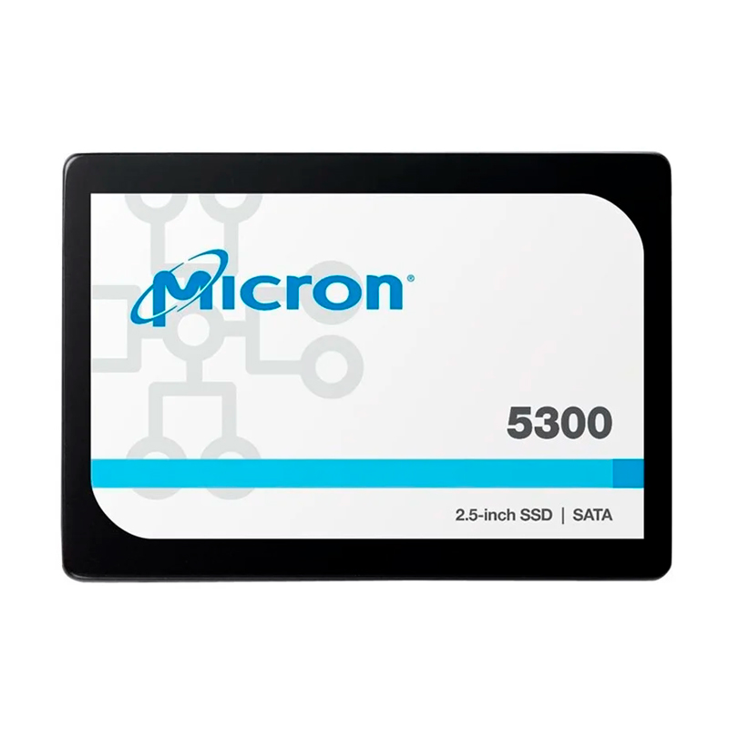 SSD накопитель Micron 5300 Max 2.5" 960 ГБ (MTFDDAK960TDT-1AW1ZABYY)