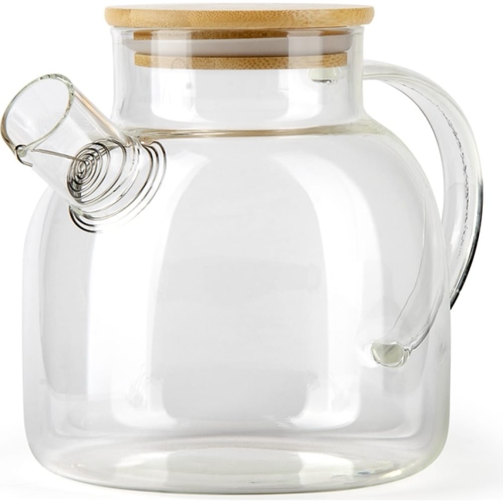BAROUGE Заварочный чайник стеклянный с фильтр-пружиной, 1000 мл BF-514/36 BF-514 1000 мл/ч