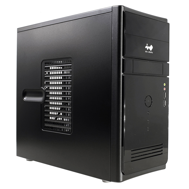 Корпус компьютерный InWin ENR-021BL Black