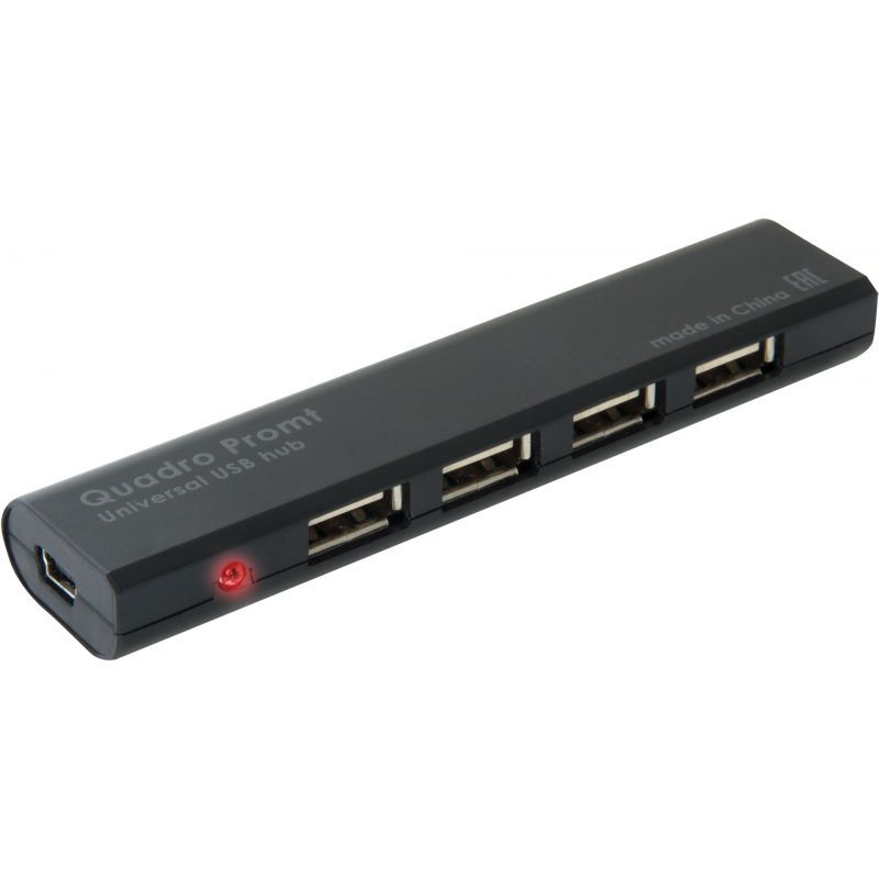 Универсальный USB разветвитель Defender Quadro Promt USB 2.0, 4 порта