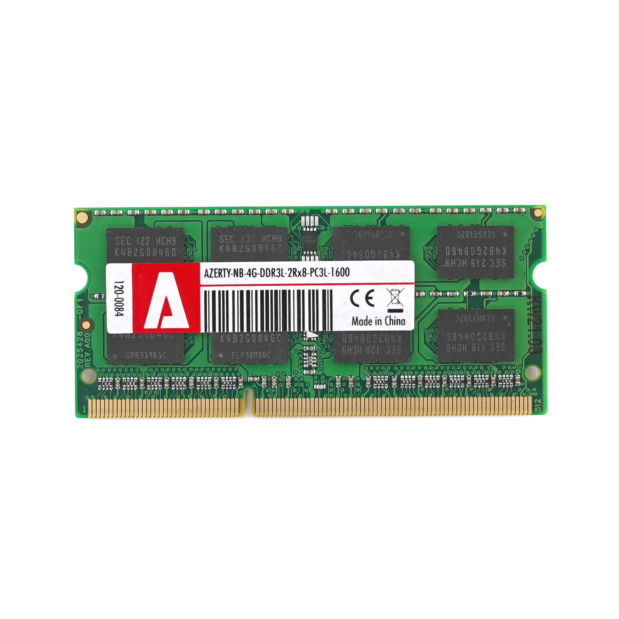 Оперативная память Azerty (120-0084) DDR3L 1x4Gb 1600MHz