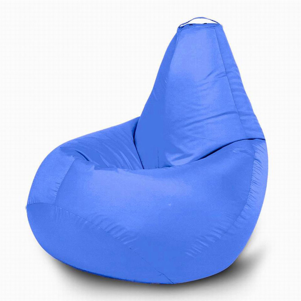 Кресло мешок груша XXL Миди, оксфорд, голубая лаванда
