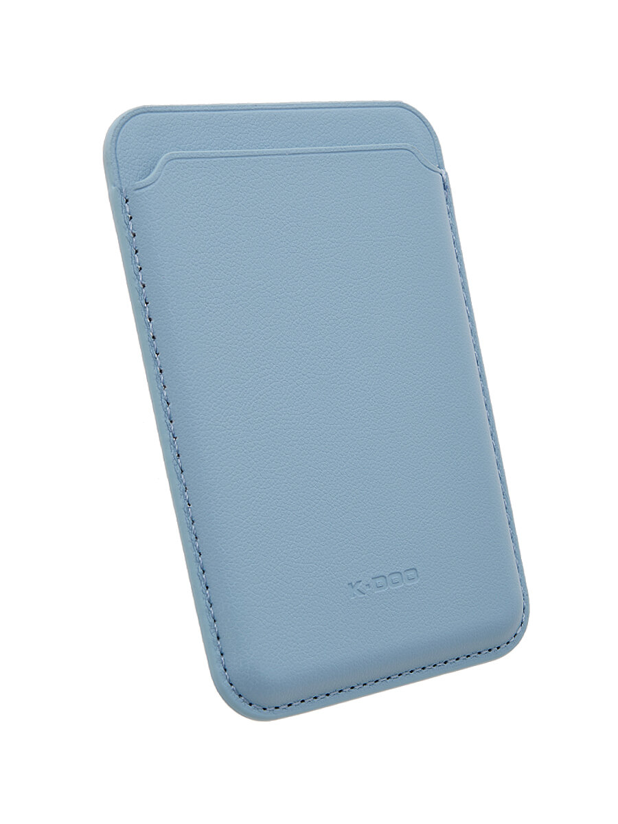 Чехол Magsafe Wallet для Apple iPhone 13 Pro - Небесно-Голубой