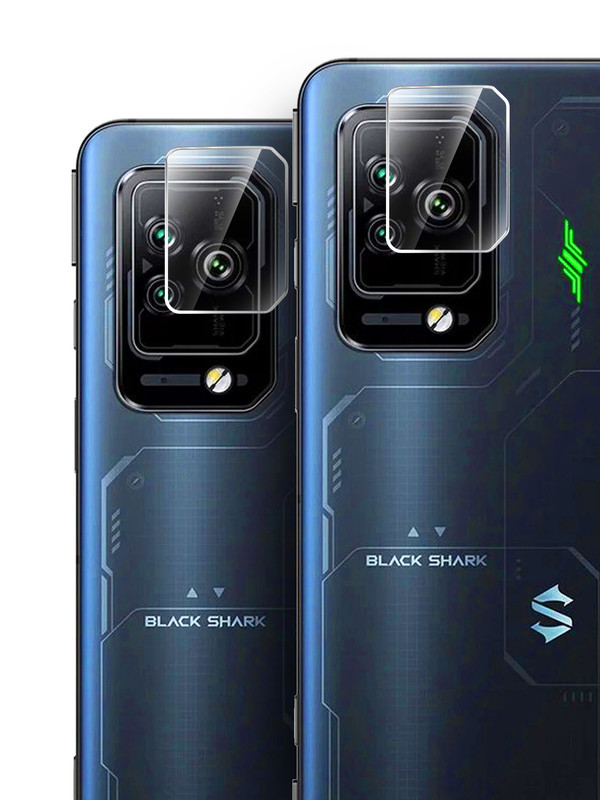 Гибридное защитное стекло Brozo на камеру Xiaomi Black Shark 5 Pro