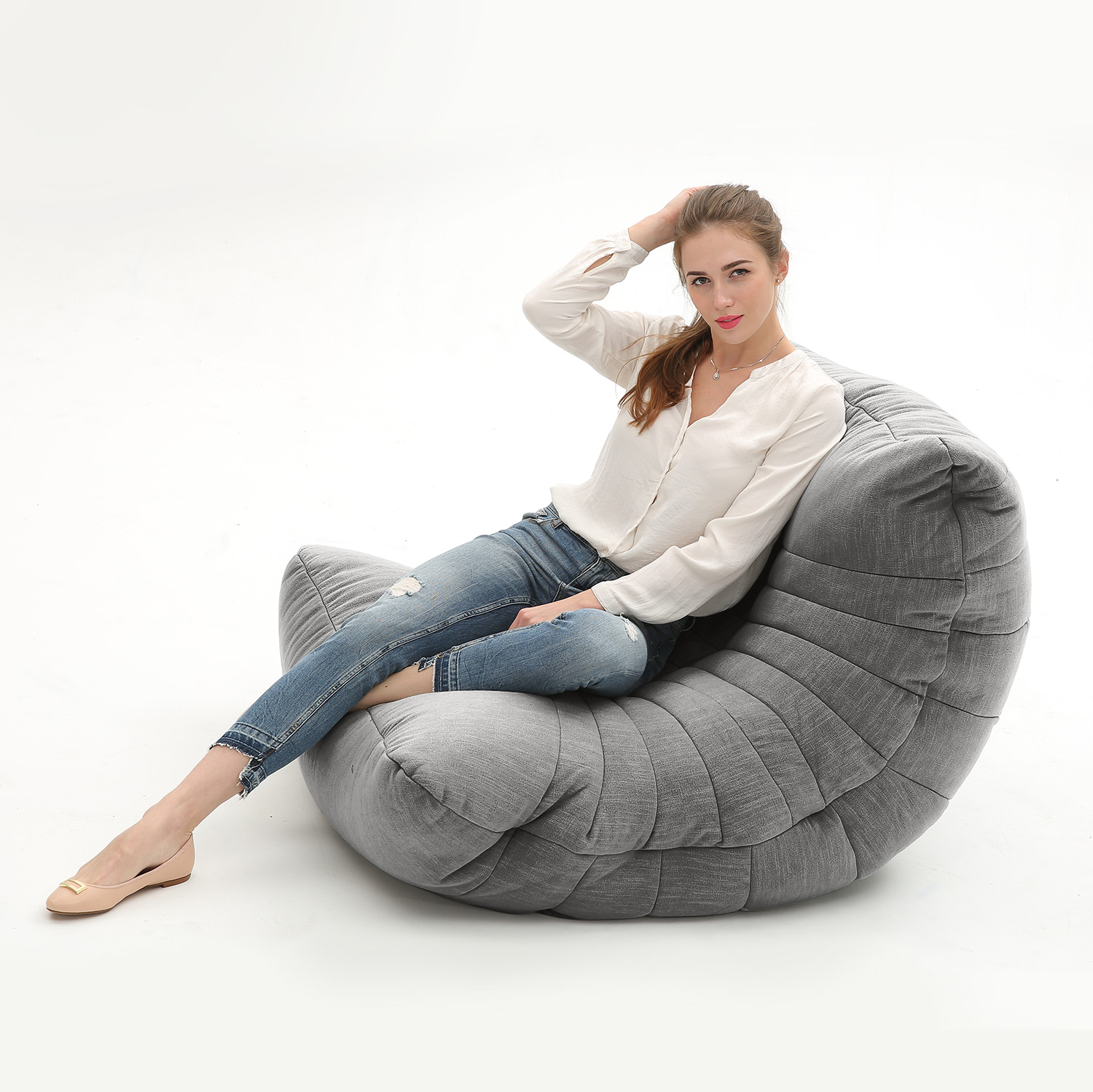 Кресло для чтения и отдыха aLounge - Acoustic Sofa - Luscious Grey (шенилл, темно-серый)