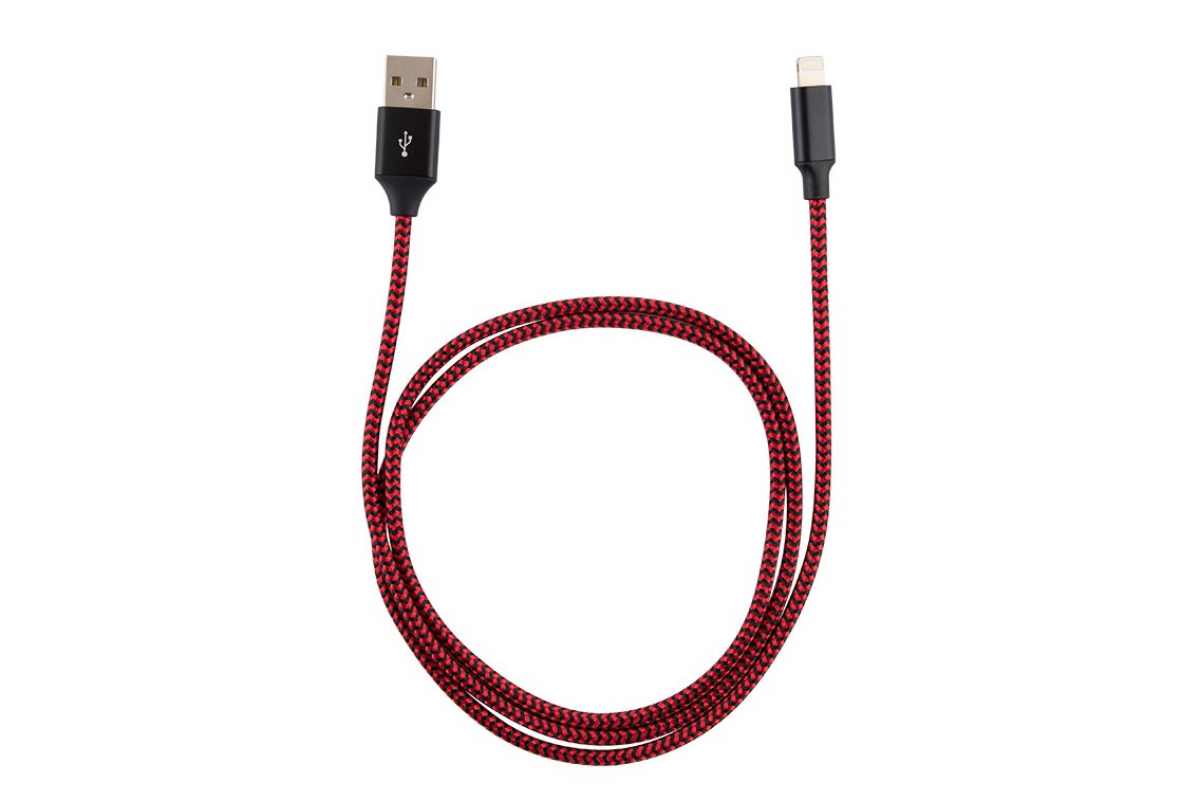 Кабель Energy ET-03 USB/Lightning, цвет - красный