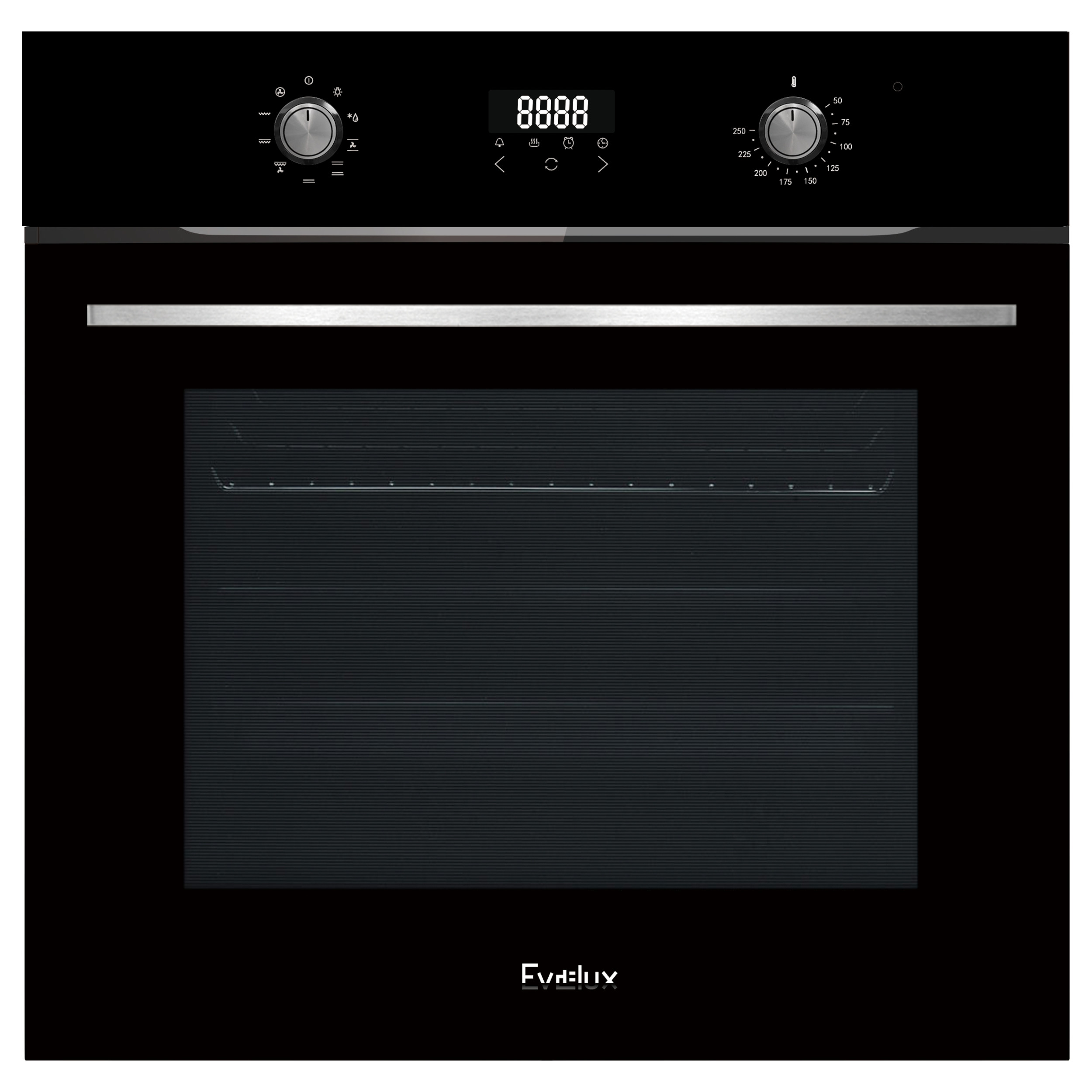 Встраиваемый электрический духовой шкаф Evelux EO 635 PB черный