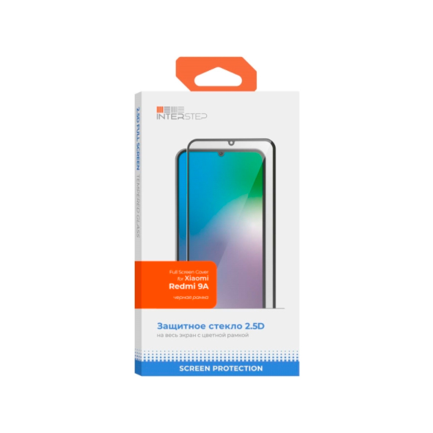 Защитное стекло InterStep для Xiaomi Redmi 9A Black