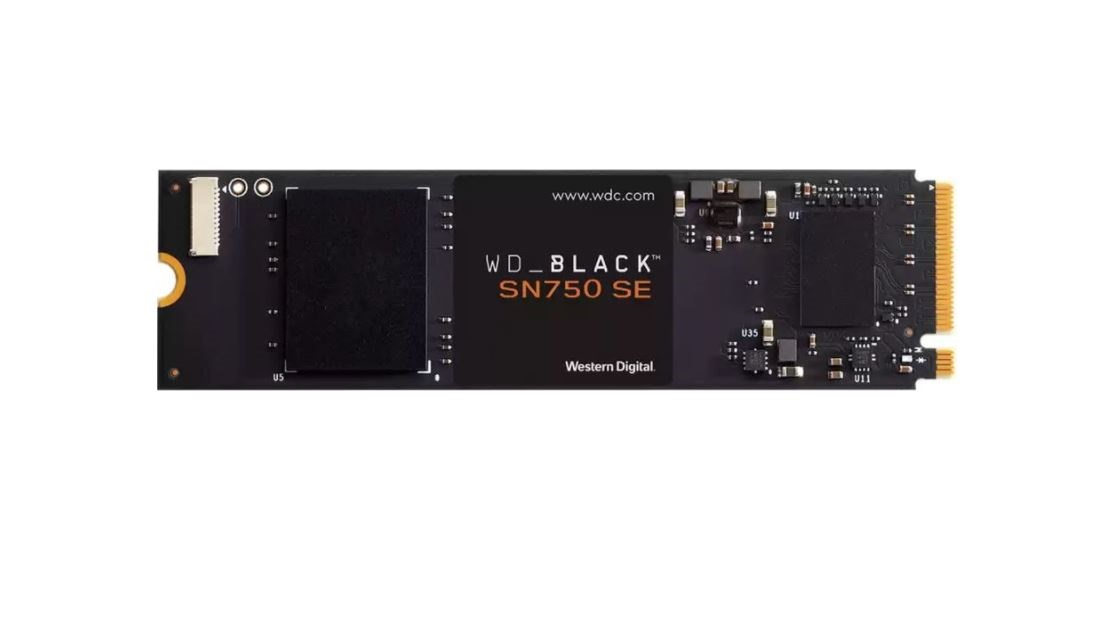 SSD накопитель WD Black SN750 SE M.2 2280 1 ТБ (WDS100T1B0E)