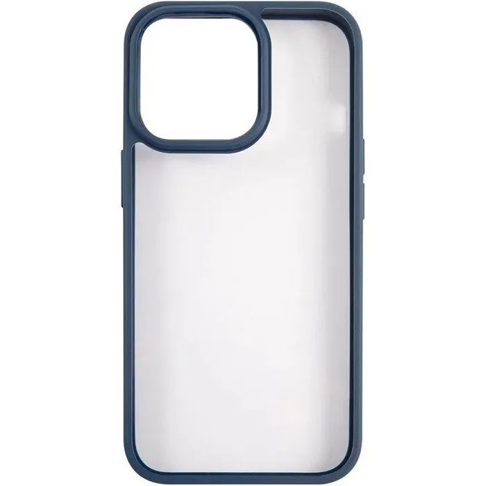 Чехол USAMS US-BH770 Transparent With Blue Frame для iPhone 13 Pro