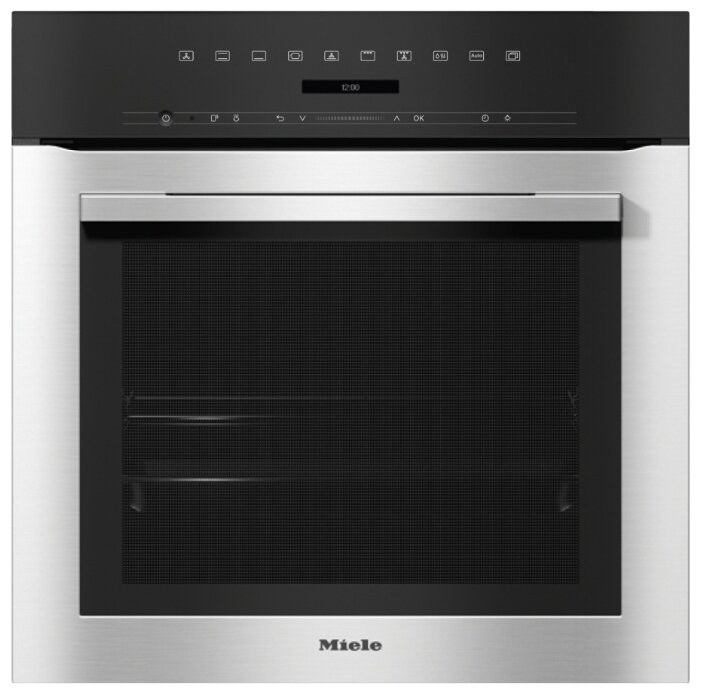 Встраиваемый электрический духовой шкаф Miele H7164B EDST/CLST Silver, Black