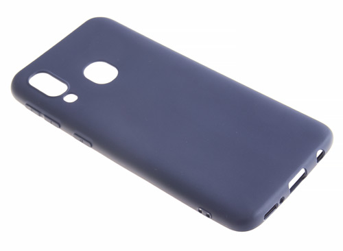 Чехол Case для Samsung A40 синий