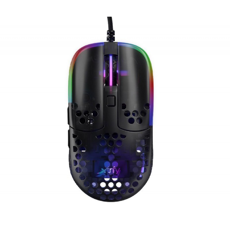 Проводная игровая мышь Xtrfy MZ1 черный (MZ1-RGB-BLACK-TP)