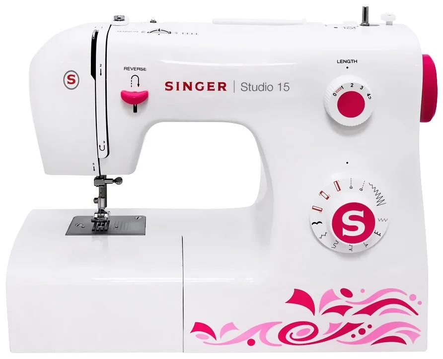 Швейная машина Singer Studio 15 белый, розовый