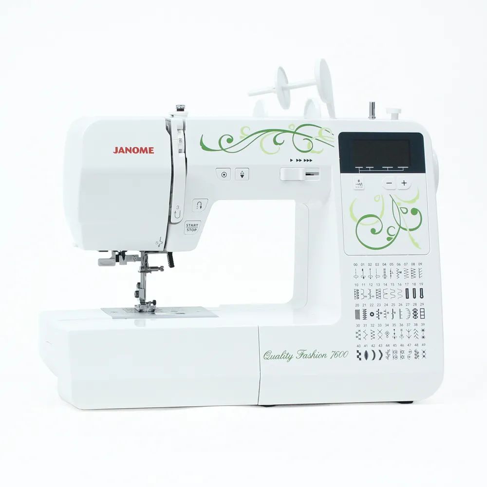 Швейная машина Janome QF 7600 белый