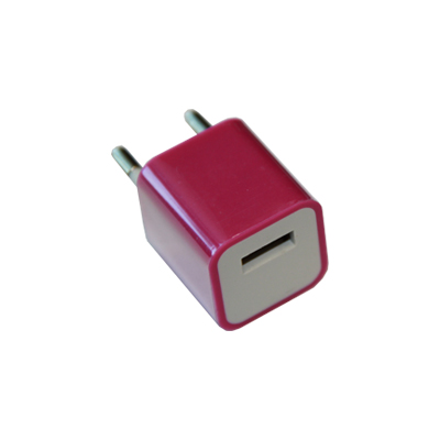 Сетевое зарядное устройство USB T3-500 (1A) <фиолетовый>