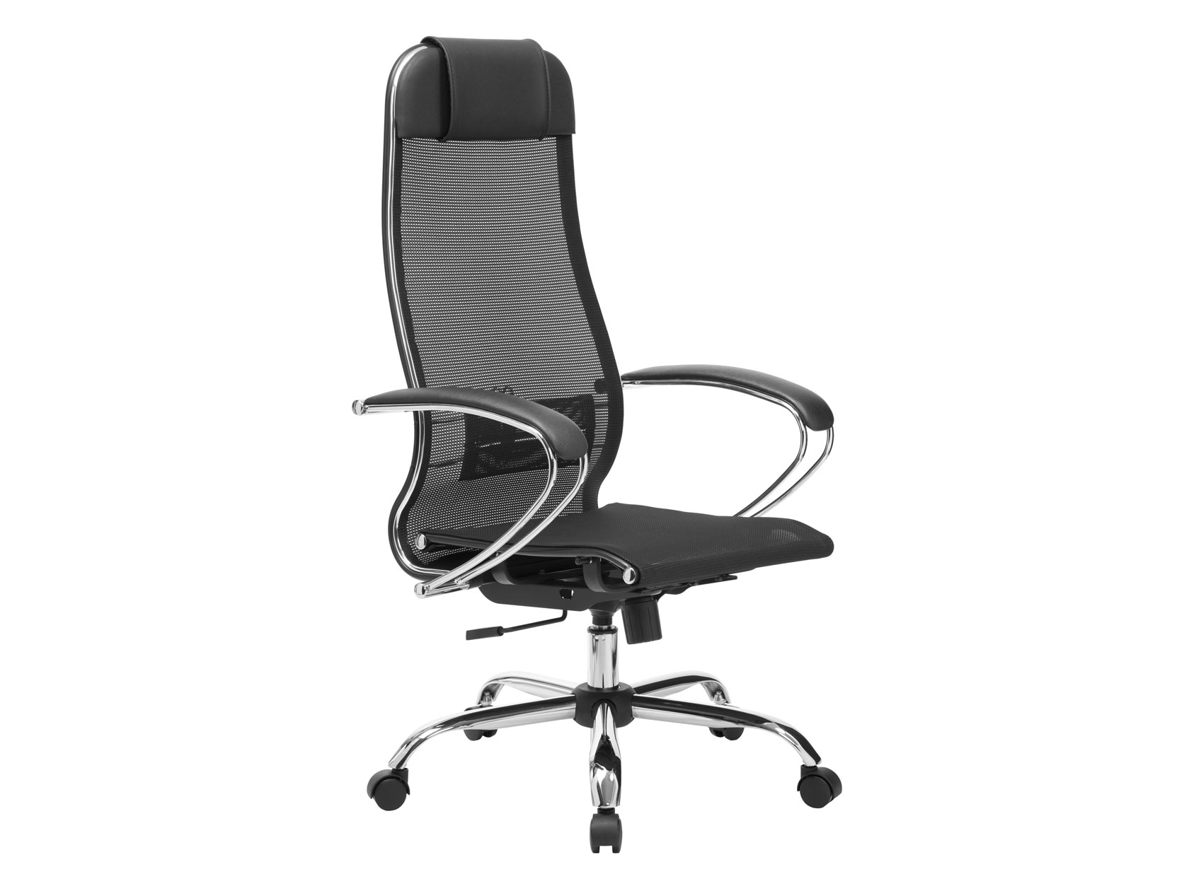 Кресло компьютерное МЕТТА-12(MPRU)/подл.131/осн.003 Черный