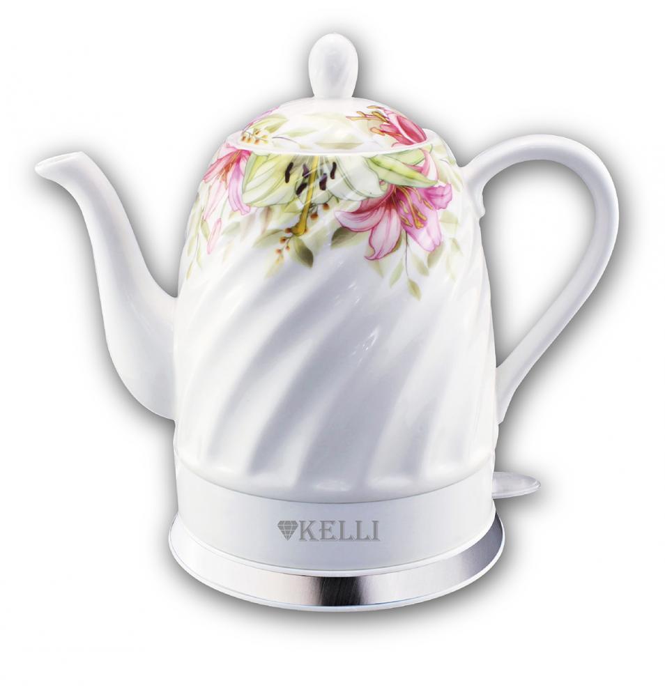 Чайник электрический KELLI KL-1383 1.7 л белый