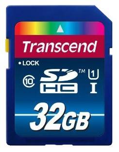 Карта памяти Transcend SDHC TS32GSDU1 32GB