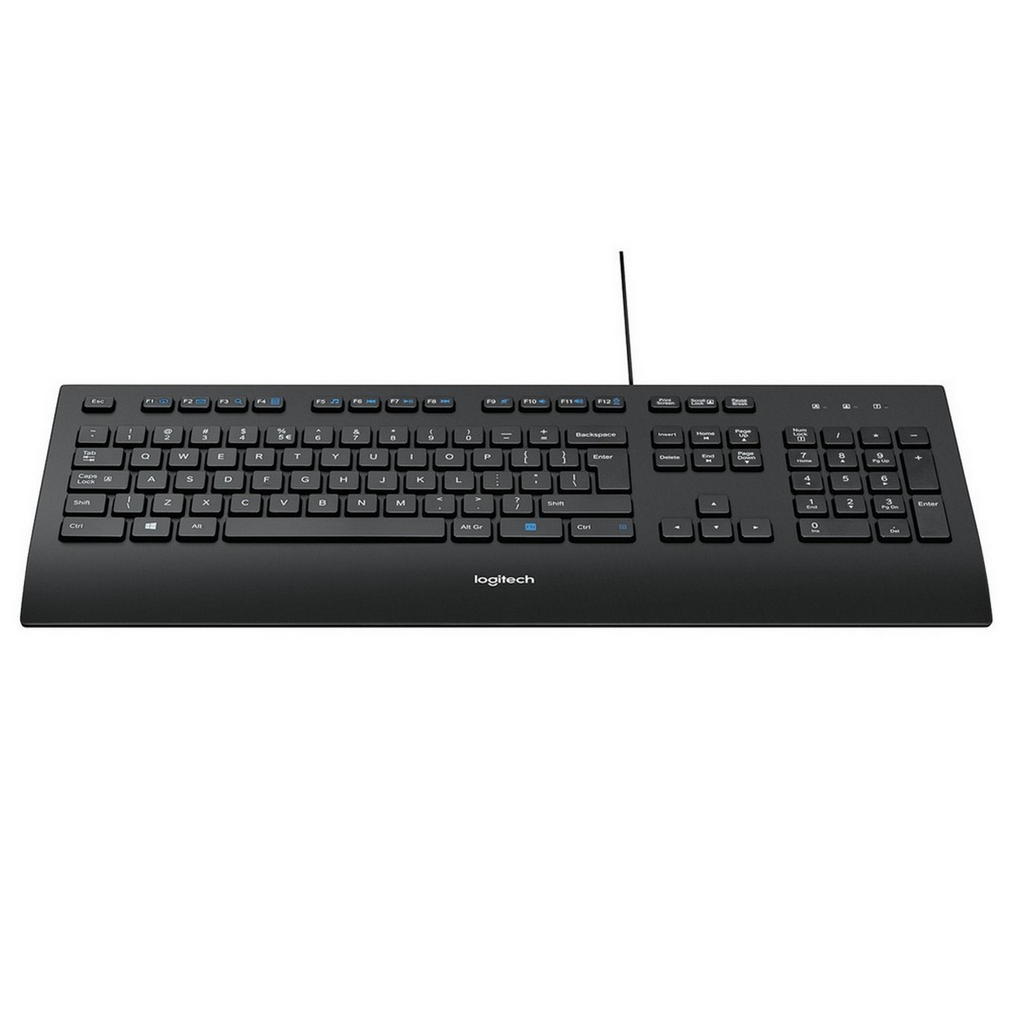 Проводная клавиатура Logitech K280e Black (920-005215)