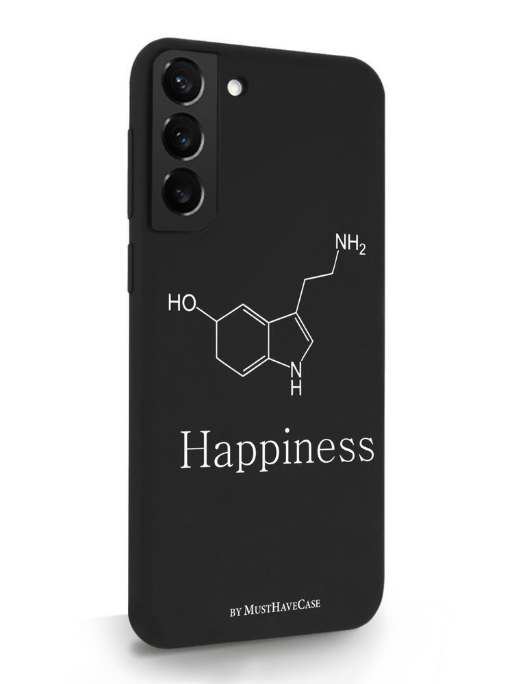 Чехол MustHaveCase для Samsung Galaxy S22+ Молекула счастья черный