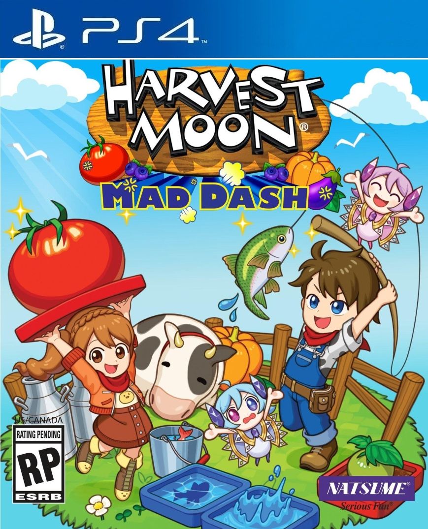 Игра Harvest Moon: Mad Dash (PS4)