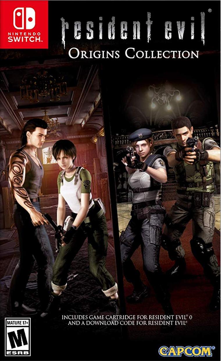 Игра Resident Evil Origins Collection (Resident Evil+ Resident Evil Zero) (Switch)