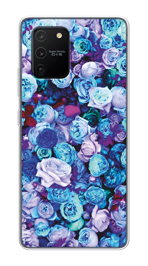 Чехол на Samsung Galaxy A91 "Цветочный ковер"