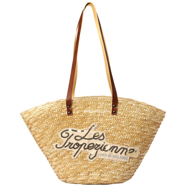 Пляжная сумка женская Les Tropeziennes MIL 01, бежевый