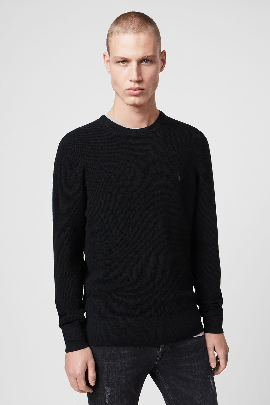 Джемпер мужской Allsaints MK034P черный S