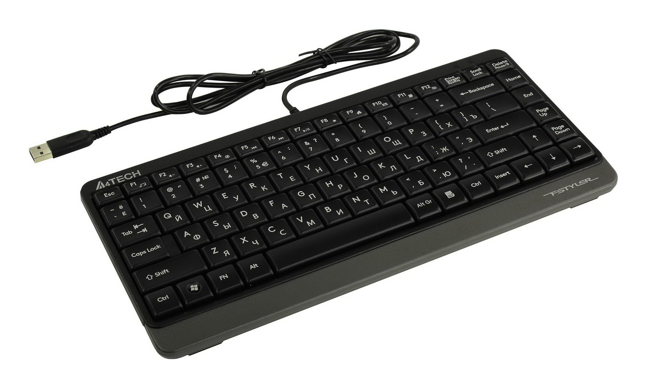 Проводная клавиатура A4Tech Fstyler FK11 Gray